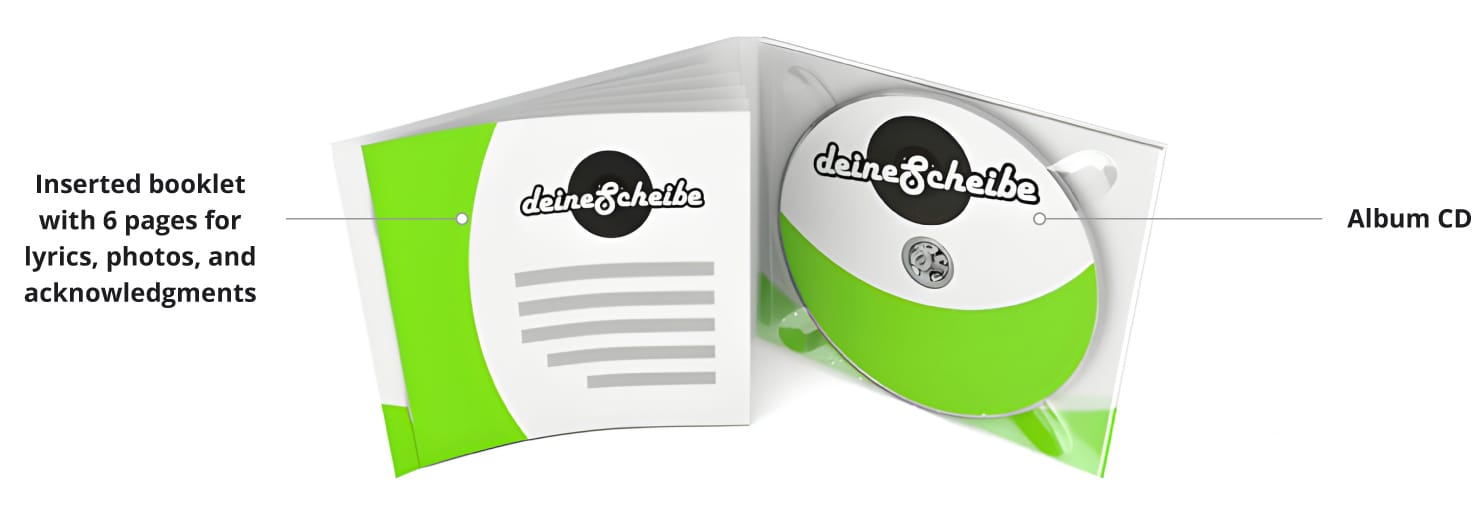 CD Digipack printing (incl. pressed/burned CD/DVD) | CD/DVD calculator ...